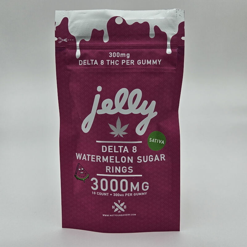 Jelly | Watermelon Sugar Rings | 3000mg